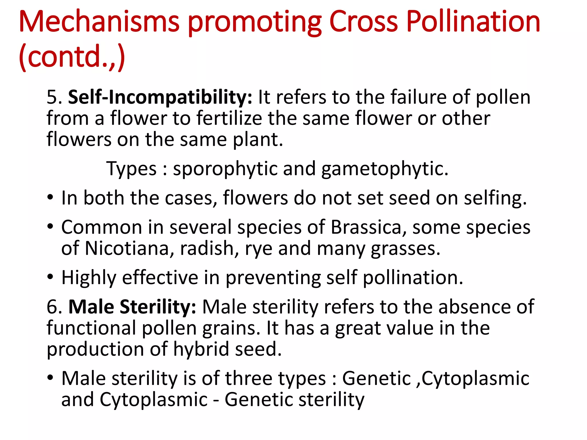 Modes of pollination | PPTX