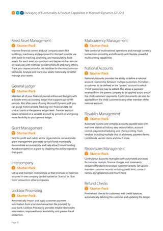 Microsoft Dynamics GP 2013 Capabilities Guide | PDF