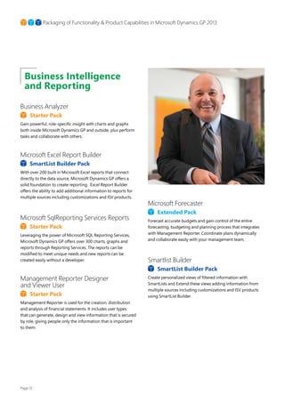 Microsoft Dynamics GP 2013 Capabilities Guide | PDF