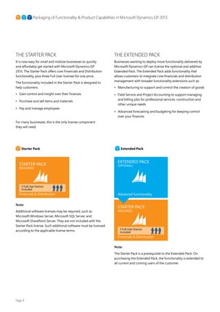 Microsoft Dynamics GP 2013 Capabilities Guide | PDF