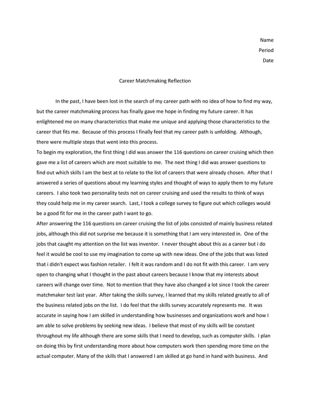 Gp cc reflection samples | PDF