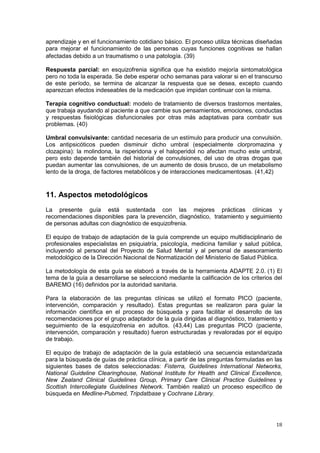 Diagnóstico, tratamiento y seguimiento de la esquizofrenia ecuador 2017 ...