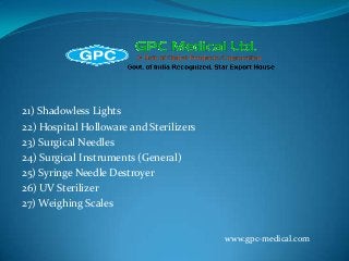 Surgical Instruments, Medical Surgical Instruments Manufacturer ...