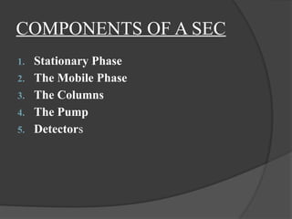 GPC PPT MSC analytical chemistry JNTUUCEH | PPT