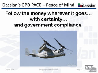 GPD productivity and compliance enablers asug 20131010 | PDF | Business ...