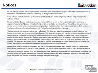 GPD productivity and compliance enablers asug 20131010 | PDF