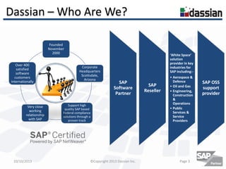 GPD productivity and compliance enablers asug 20131010 | PDF | Business ...