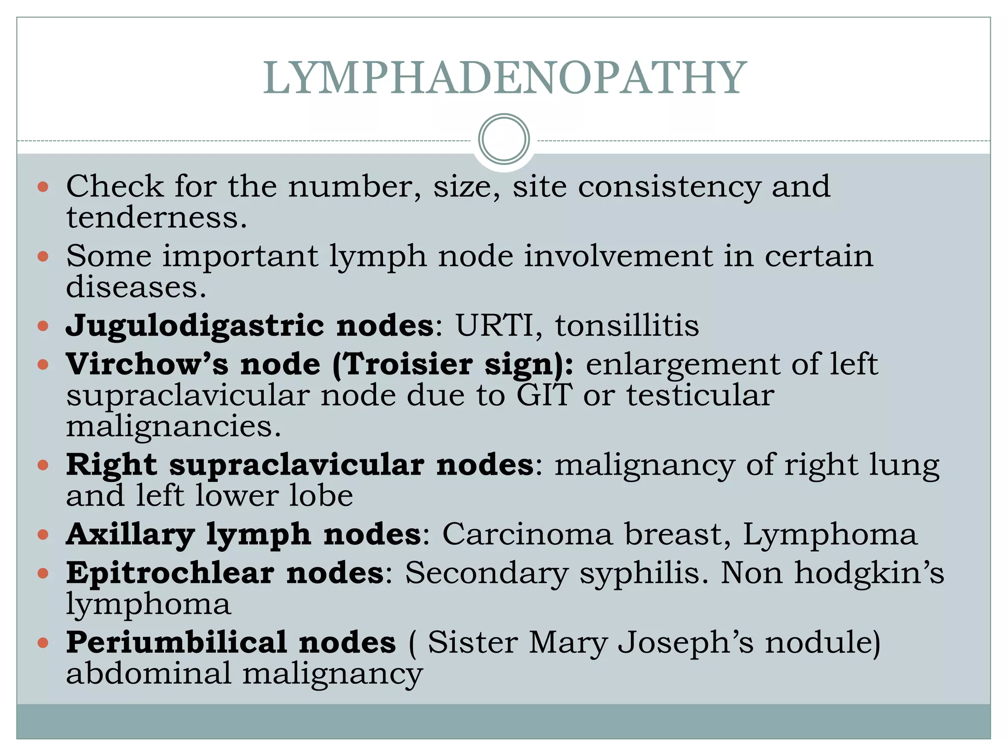 GENERAL PHYSICAL EXAMINATION | PPTX