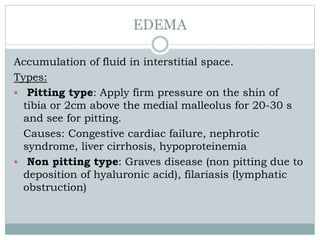 GENERAL PHYSICAL EXAMINATION | PPTX