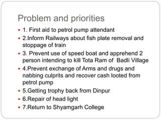 Group Planning Exercise -4 | PPTX