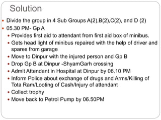 Group Planning Exercise -4 | PPTX
