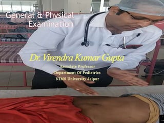 General physical Examination | PPTX