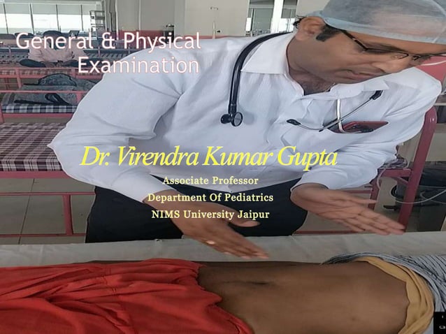 General physical Examination | PPTX