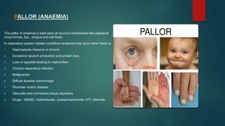 General Physical Examination in Respiratory Diseases | PPTX