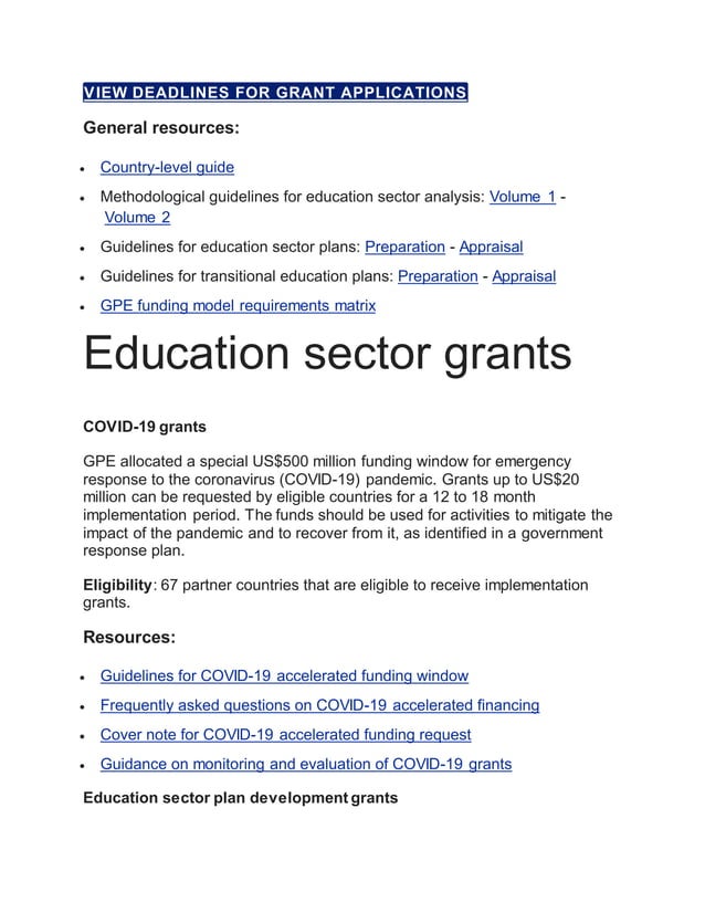 Gpe grants | DOCX