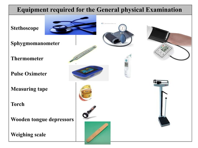 General Physical Examination for pptx pptx | PPT