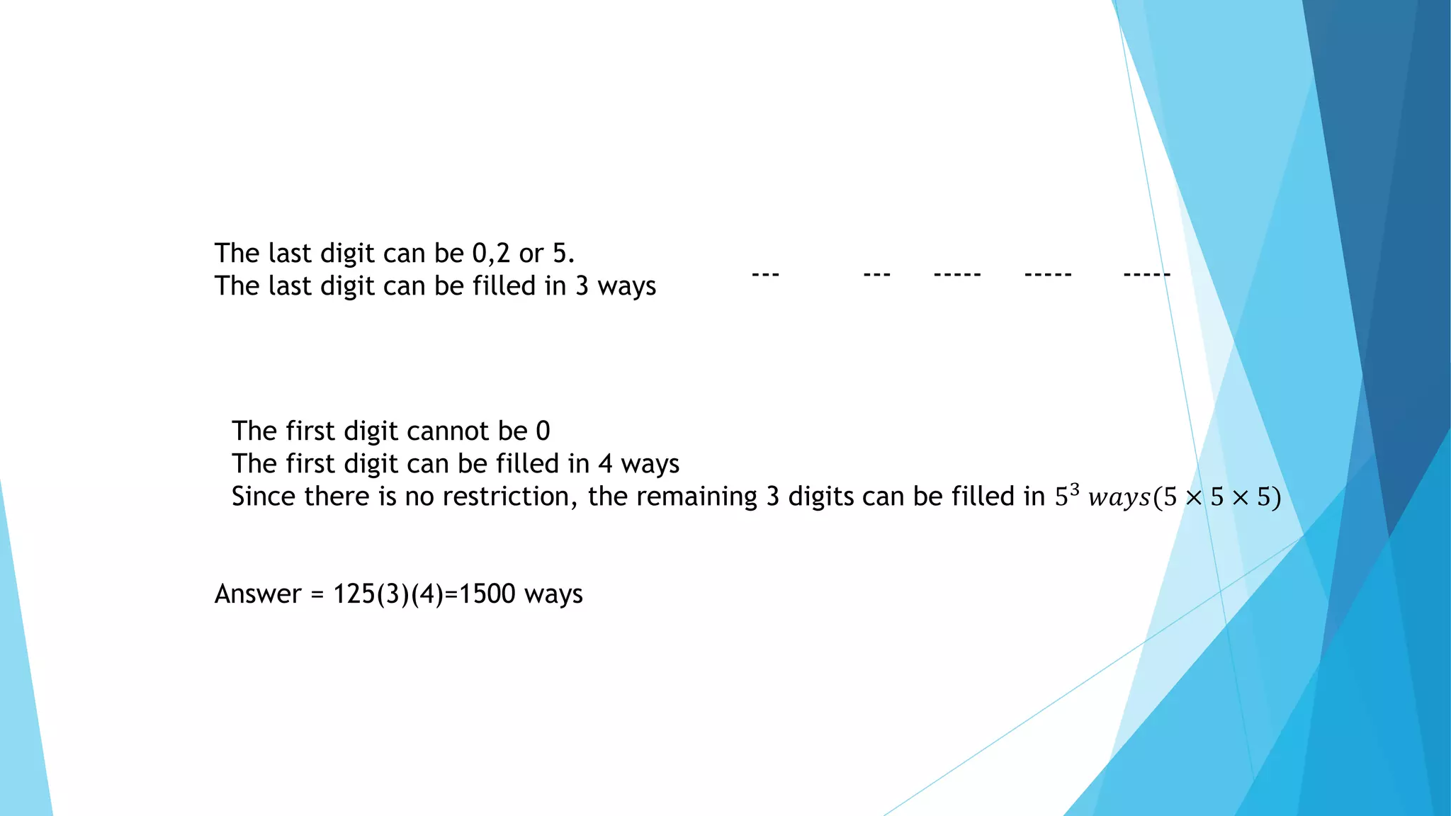 GRE QUANTITATIVE: PERMUTATIONS, COMBINATIONS AND PROBABILITY | PPTX