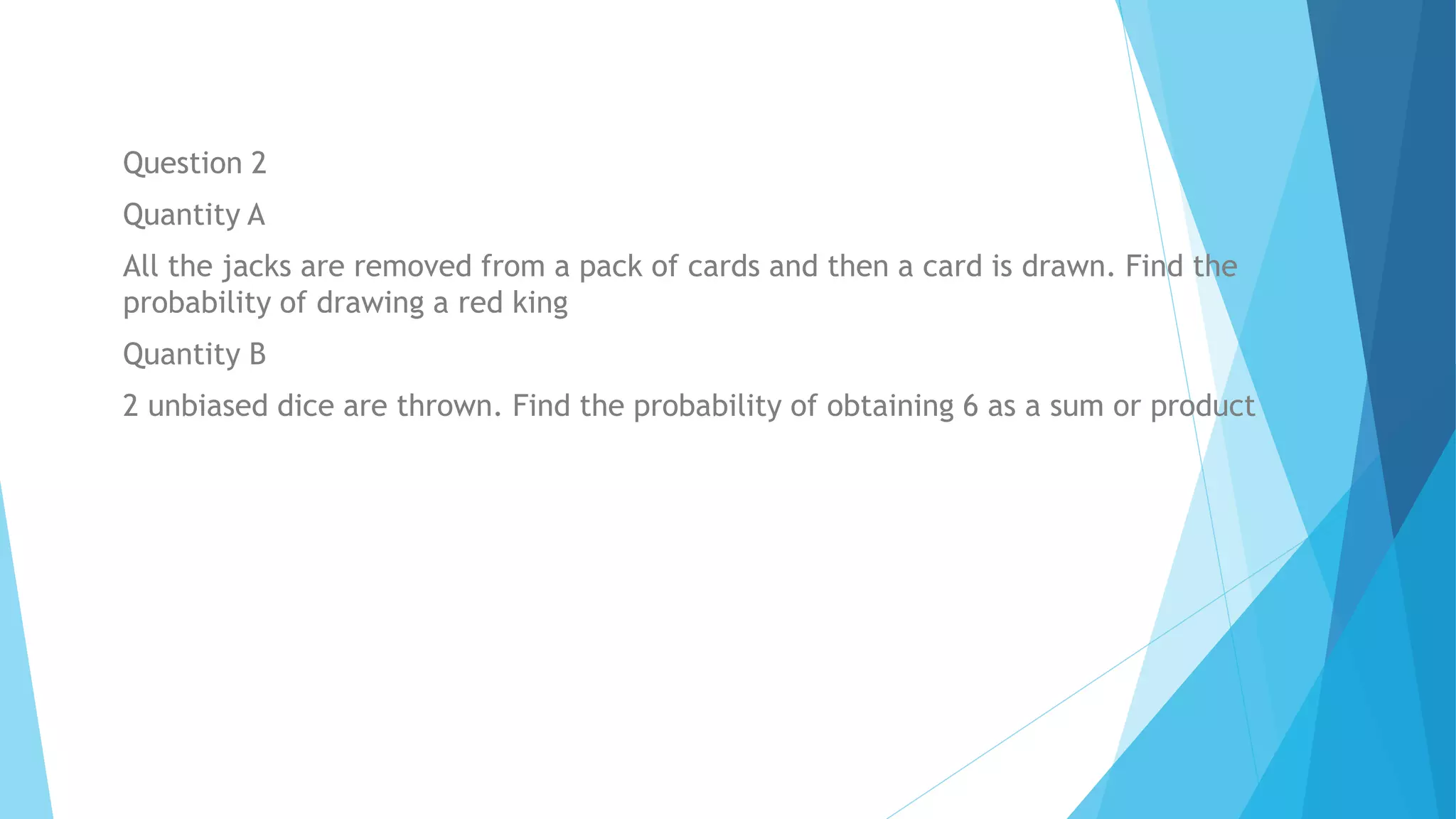 GRE QUANTITATIVE: PERMUTATIONS, COMBINATIONS AND PROBABILITY | PPTX