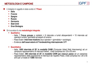 GPF - Elena Marinoni - BTO delle Isole | PPT