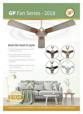 GP fan catalogue | PDF