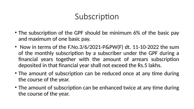 GPF (General Provident Fund) Rules.pptx