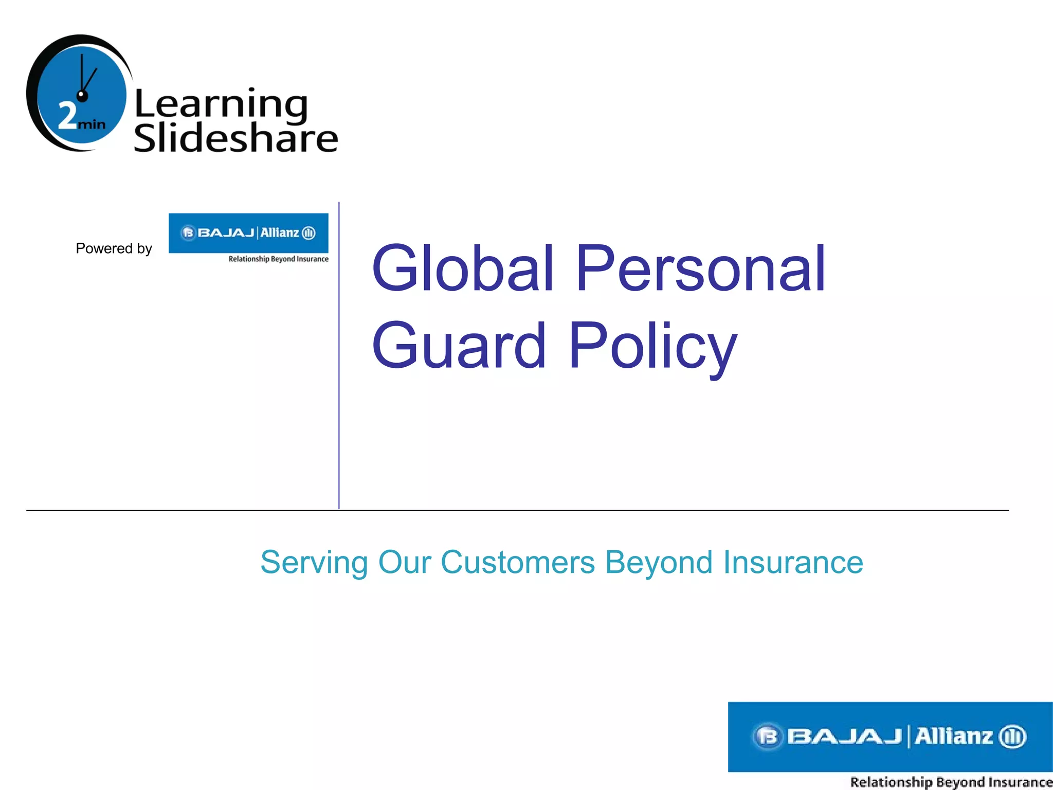 Global Personal Guard Policy | PPT