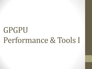 Gpgpu intro | PPT
