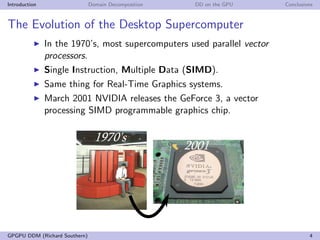 GPU Accelerated Domain Decomposition | PPT