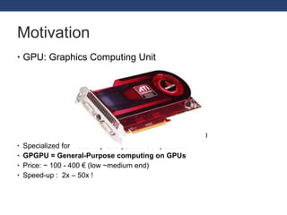 Exploring Gpgpu Workloads | PPT