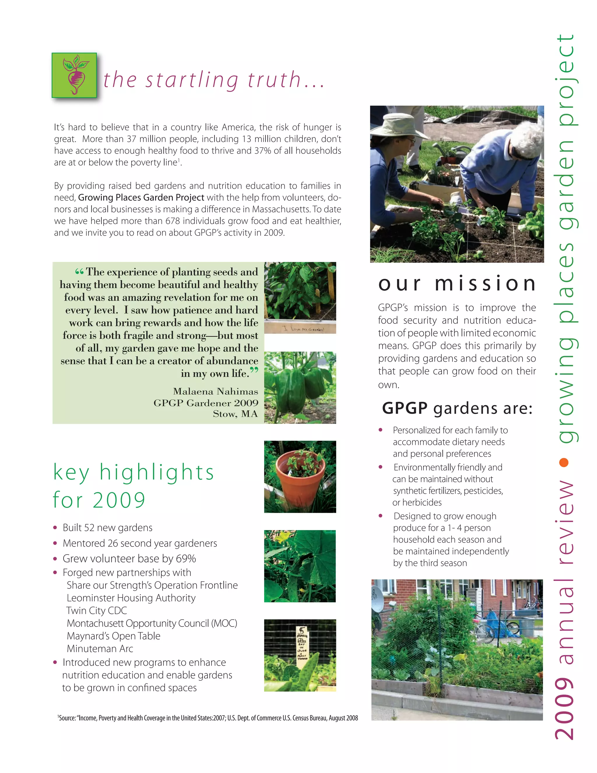 Growing Places Garden Project | PDF