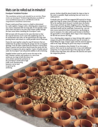 GrassPave / Gravel Pave Brochure | PDF