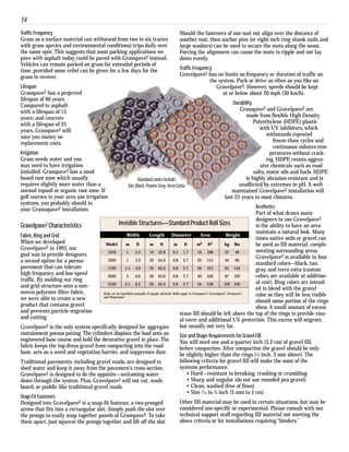 GrassPave / Gravel Pave Brochure | PDF