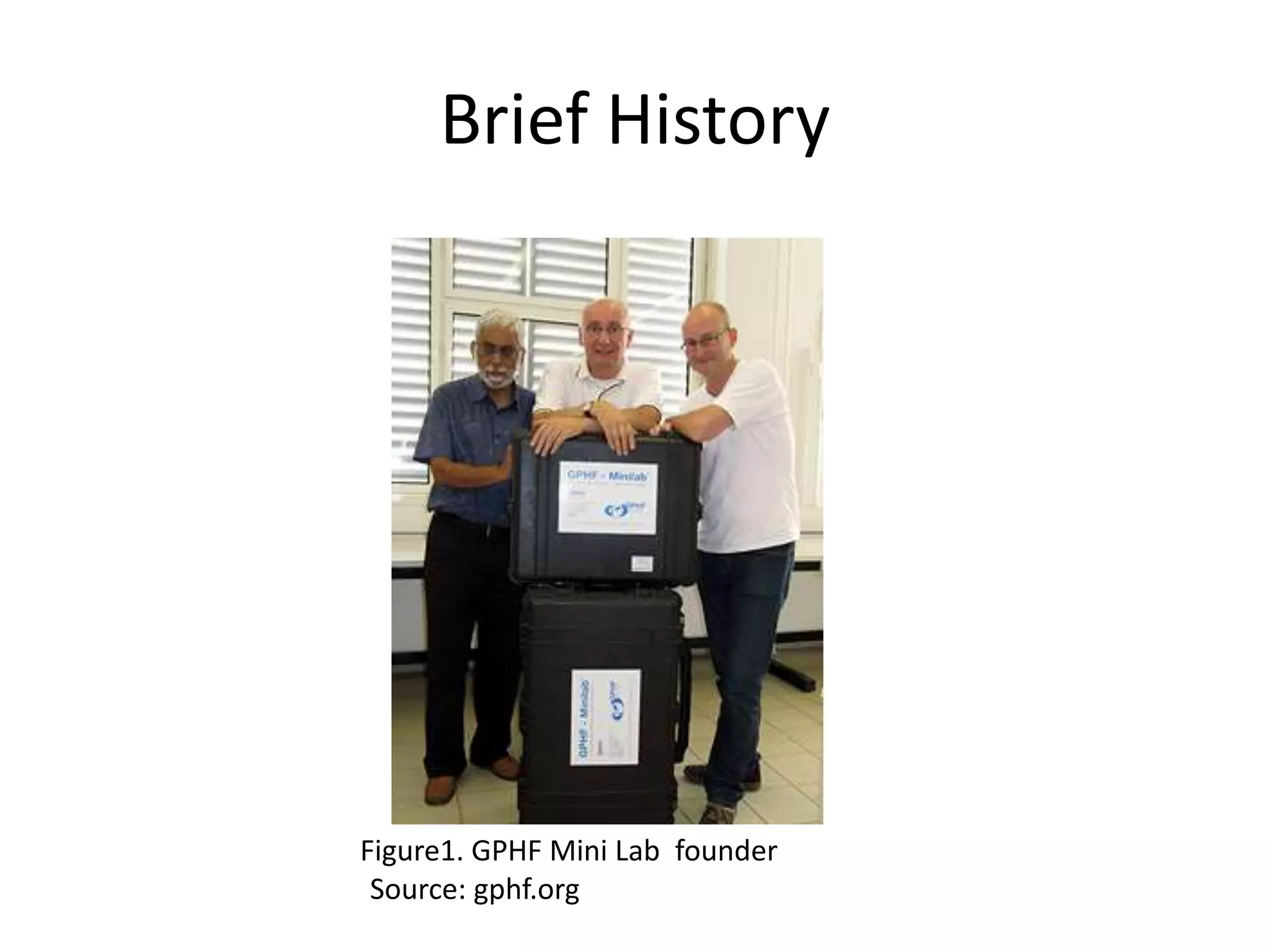 The GPHF mini lab | PPTX
