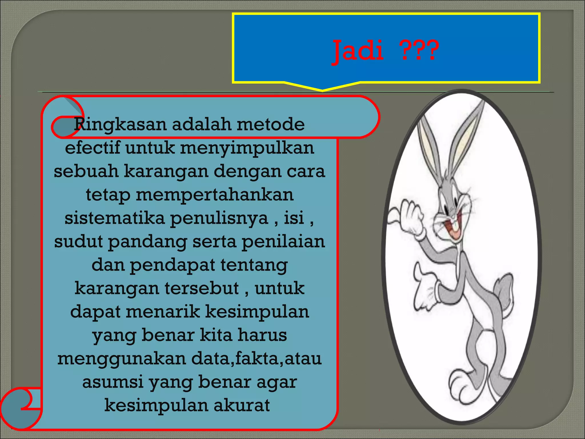 Membuat ringkasan ( Merangkuman) | PPT