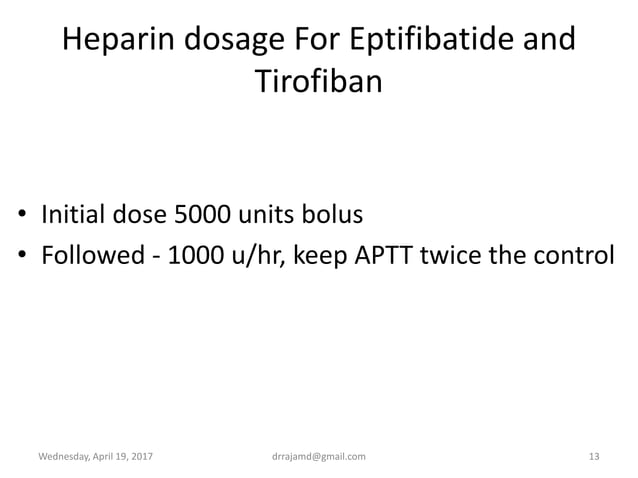 Glycoprotein IIb/ IIIa inhibitors | PPT