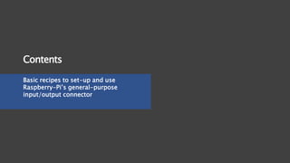 Raspberry-Pi GPIO | PPTX