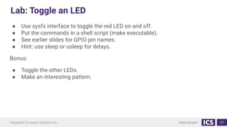 Ins and Outs of GPIO Programming | PDF