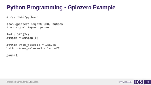 Ins and Outs of GPIO Programming | PDF