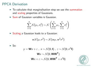 The Gaussian Process Latent Variable Model (GPLVM) | PDF