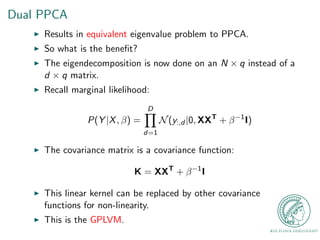 The Gaussian Process Latent Variable Model (GPLVM) | PDF