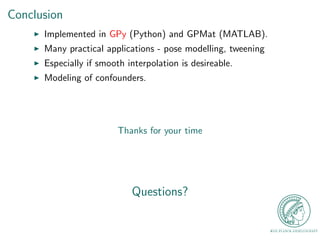 The Gaussian Process Latent Variable Model (GPLVM) | PDF