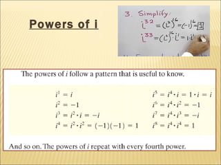 complex numbers | PPT