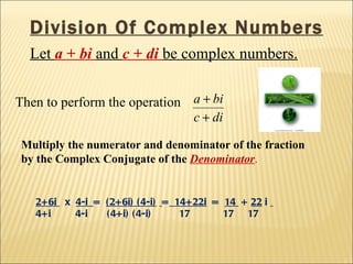complex numbers | PPT