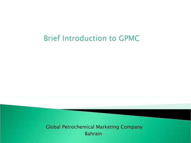 GPMC Introduction | PPT