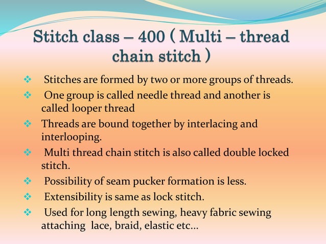 Flatlock stitches and its Mechanisms | PPTX | Needlework | Arts and Crafts