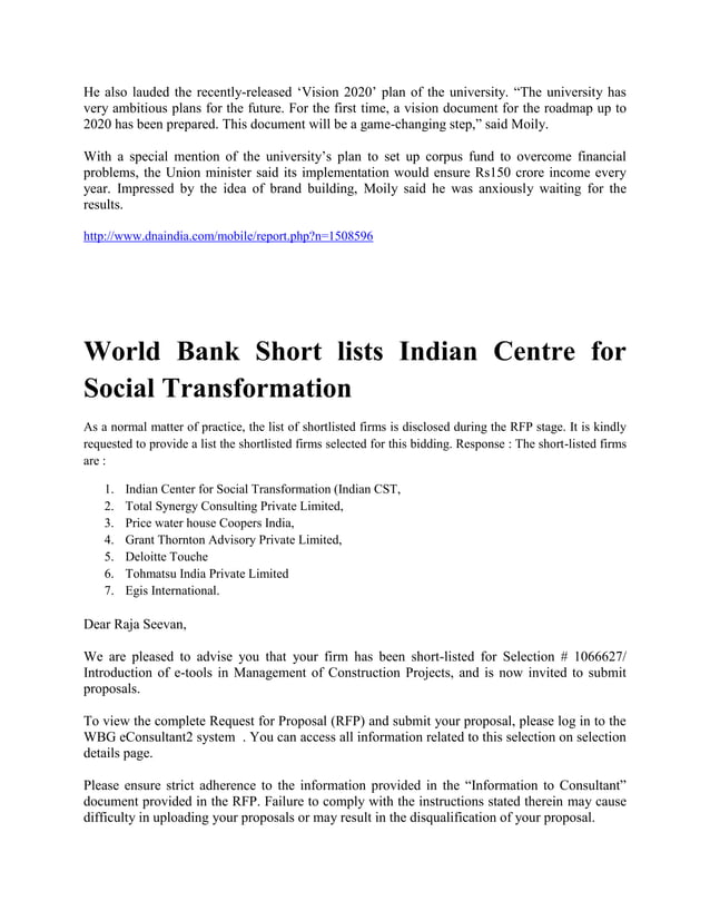 Indian CST's GPMS platform gets a lot of press coverage | PDF