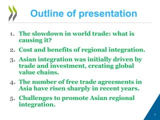 Regional Challenges: A view from Asia (Part 1) - OECD Global ...