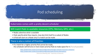 An overview of the Kubernetes architecture | PDF