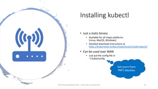 An overview of the Kubernetes architecture | PDF