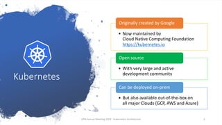 An overview of the Kubernetes architecture | PDF